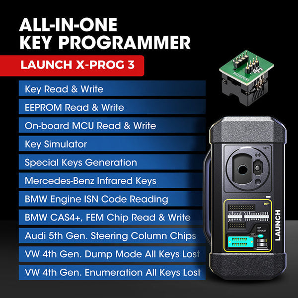 Launch X431 Xprog3 Key Programmer Autointhebox Uk Store
